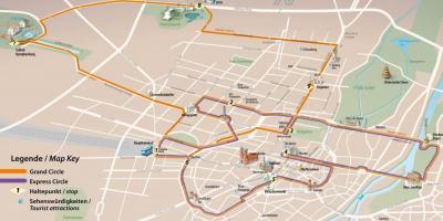 Munique mapa - Mapas de Munique, Baviera - Alemanha)